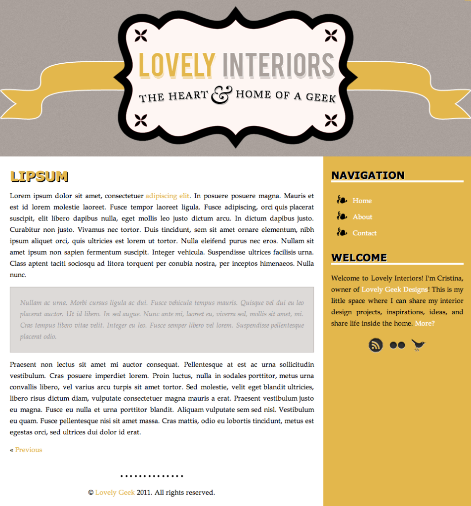 Welcome! - The Lovely Geek®