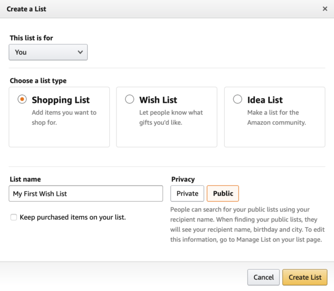 How to Create Your Christmas Wish List with Amazon - The Lovely Geek
