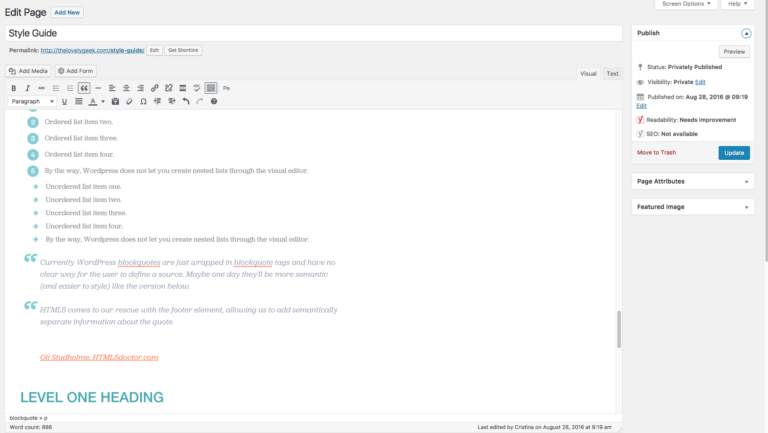 Best Practices for Creating Content - The Lovely Geek
