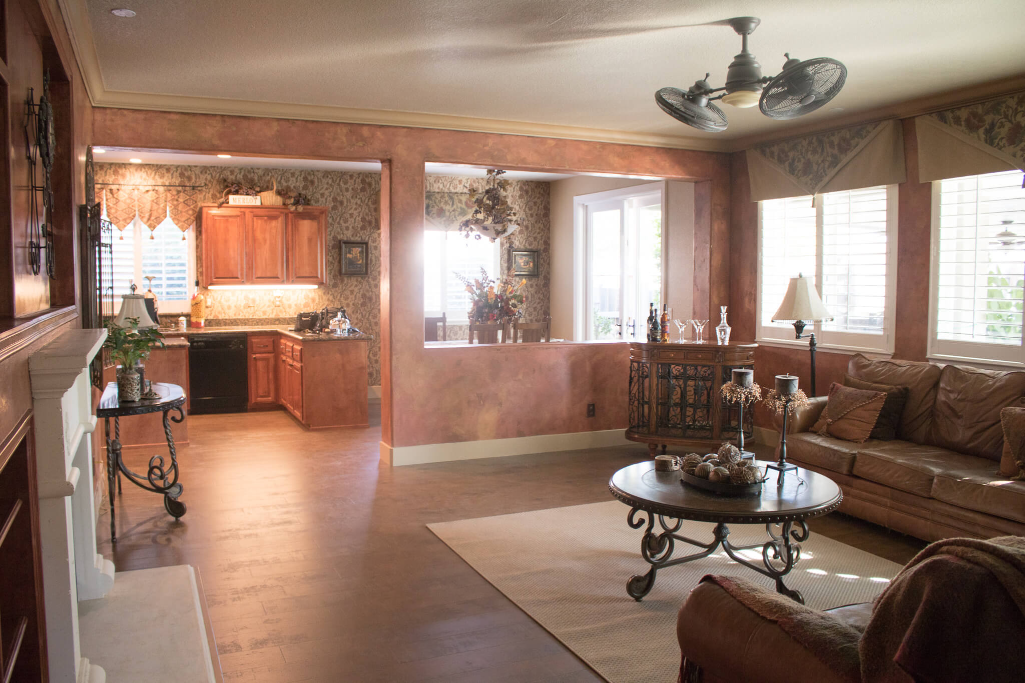 How I Decorated Our Interior Wall Cutout - The Lovely Geek