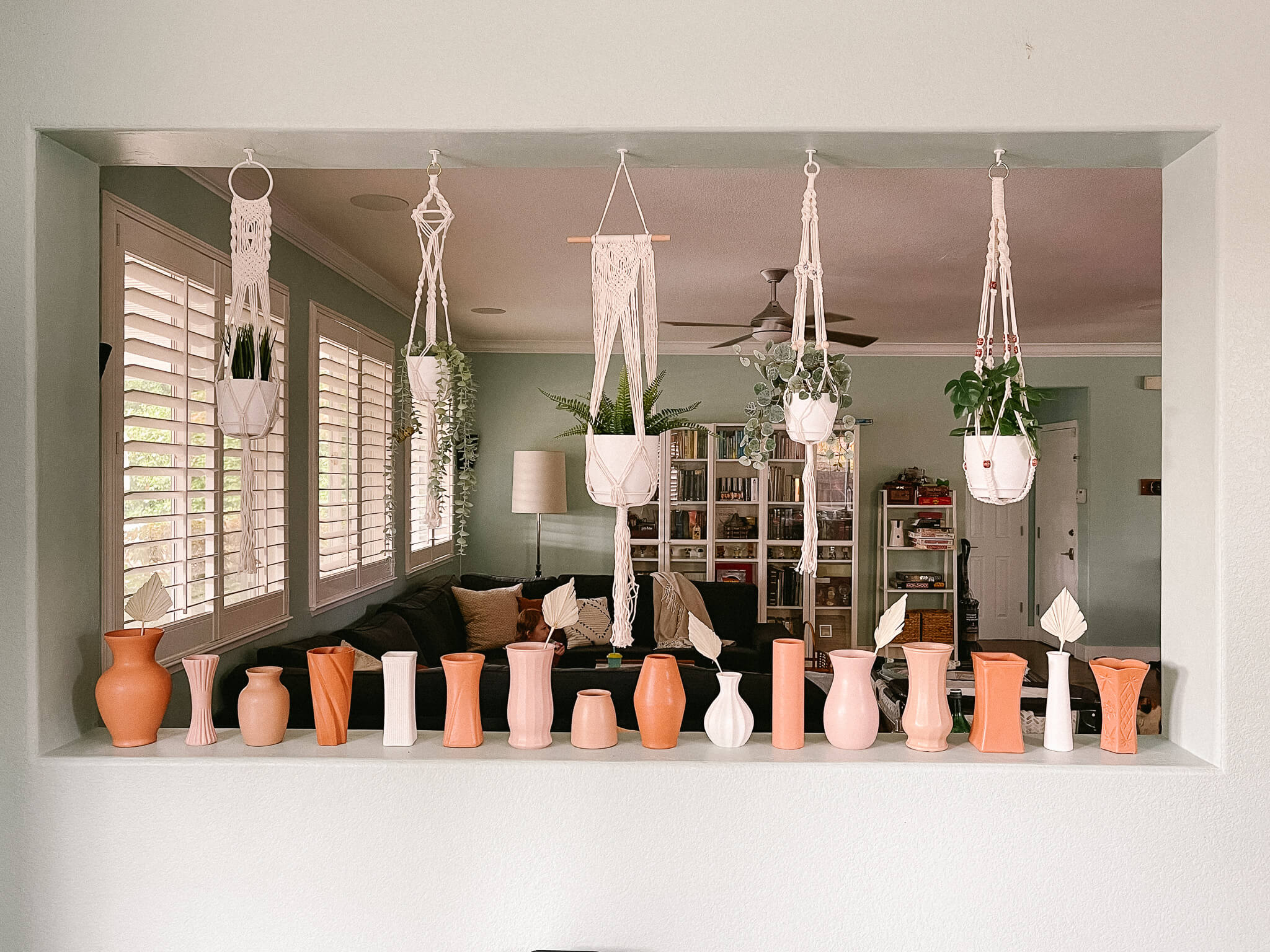 How I Decorated Our Interior Wall Cutout - The Lovely Geek