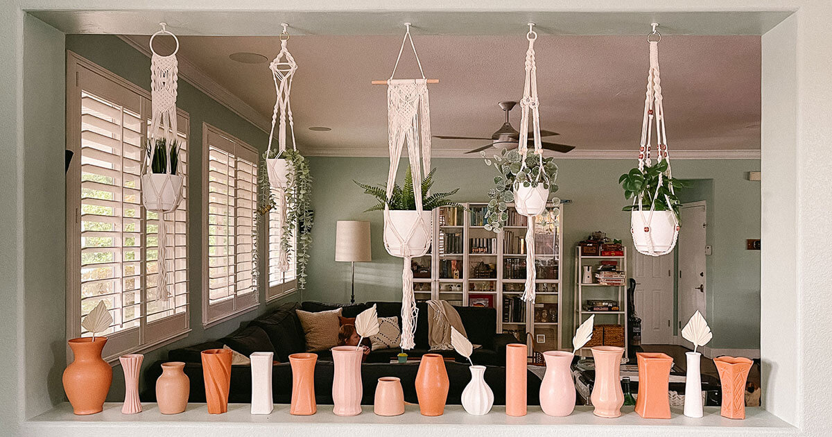 How I Decorated Our Interior Wall Cutout - The Lovely Geek