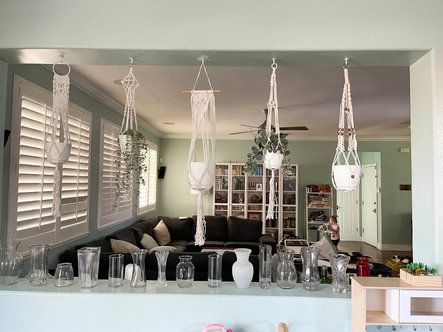 How I Decorated Our Interior Wall Cutout - The Lovely Geek