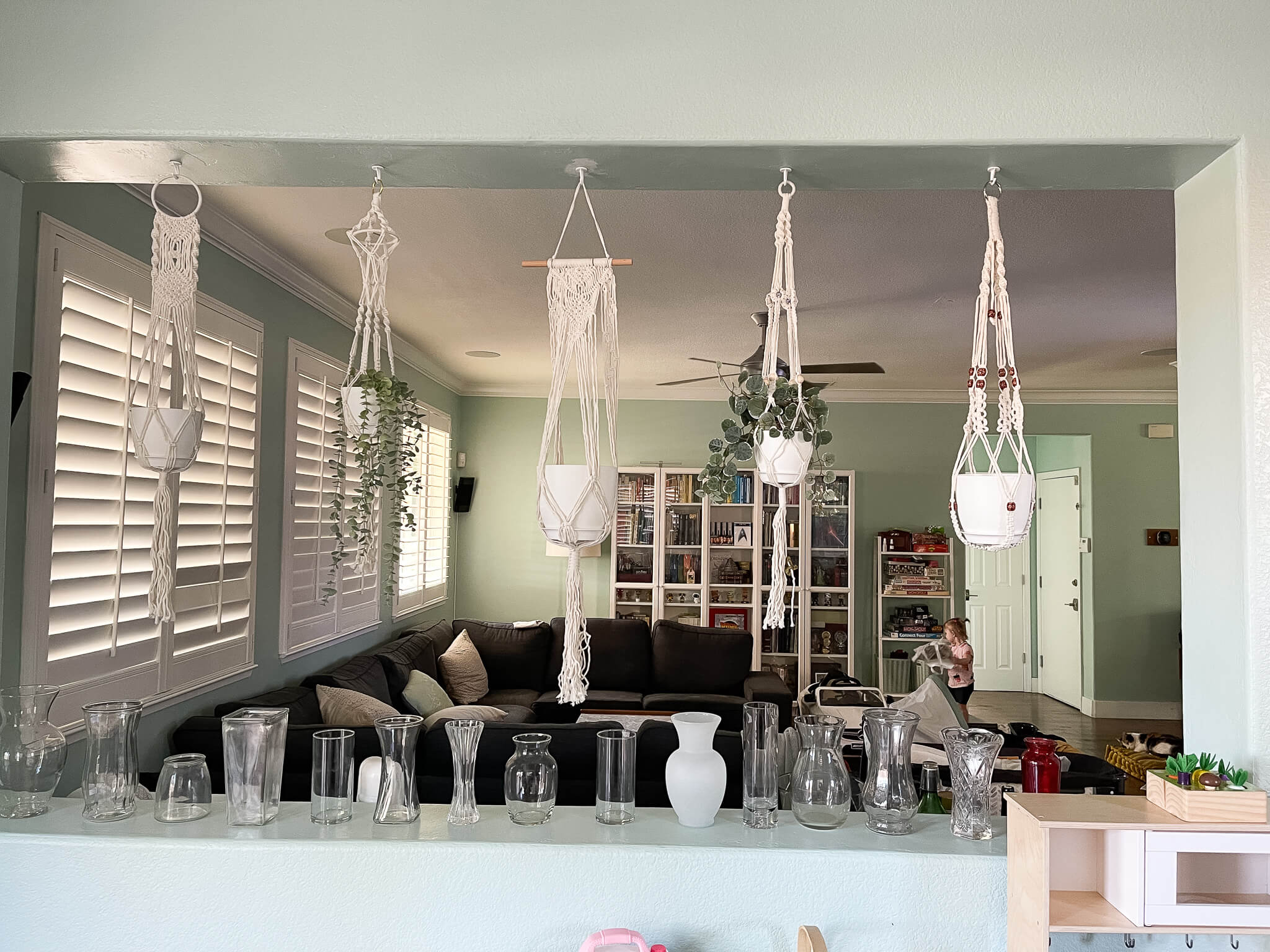 How I Decorated Our Interior Wall Cutout - The Lovely Geek