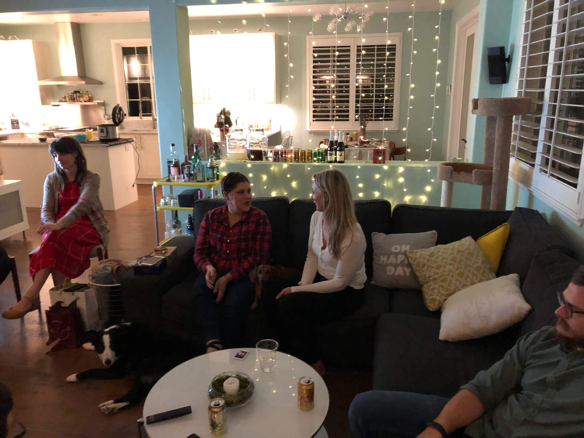 How I Decorated Our Interior Wall Cutout - The Lovely Geek