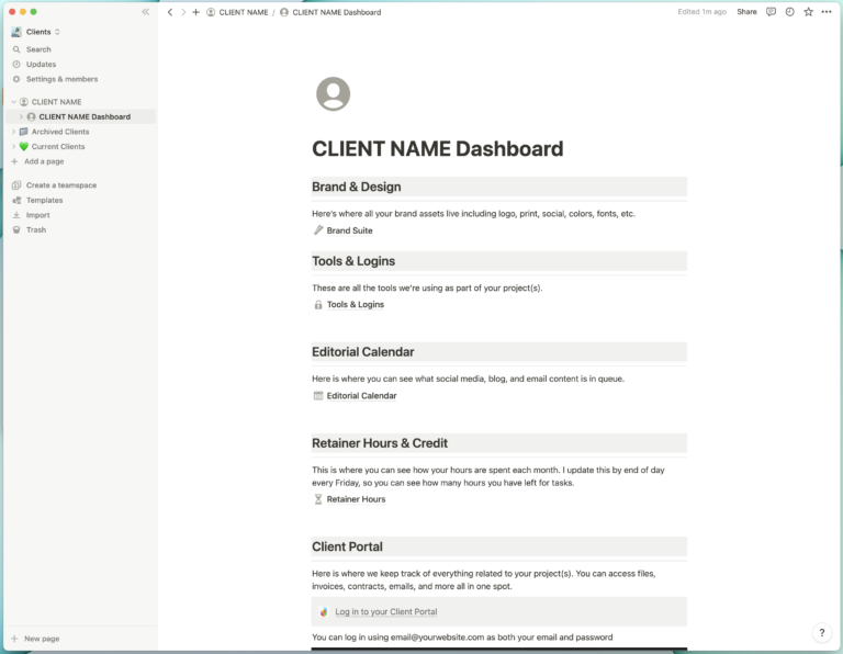 Organizing My Life and Business With Notion - The Lovely Geek