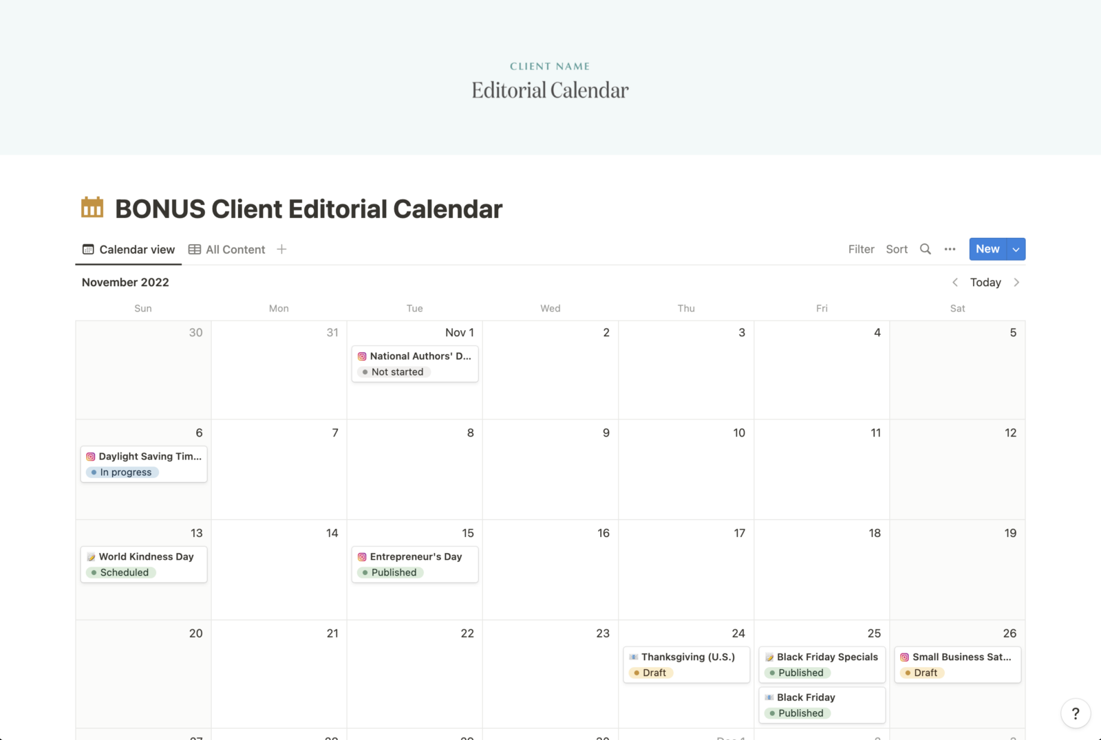 How I Plan My Social & Blog Posts with Notion - The Lovely Geek