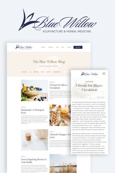 Blue Willow Acupuncture - The Lovely Geek®